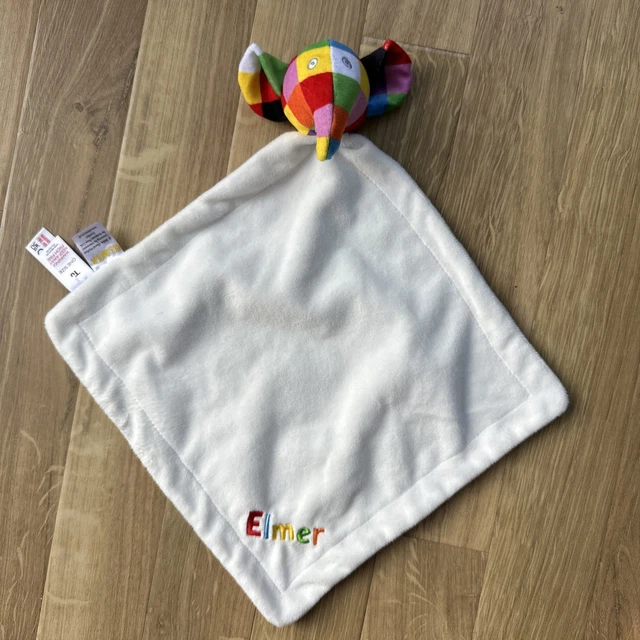 ELMER ELEPHANT COMFORTER Plush Soft Toy Tu Sainsbury’s Comforter ...