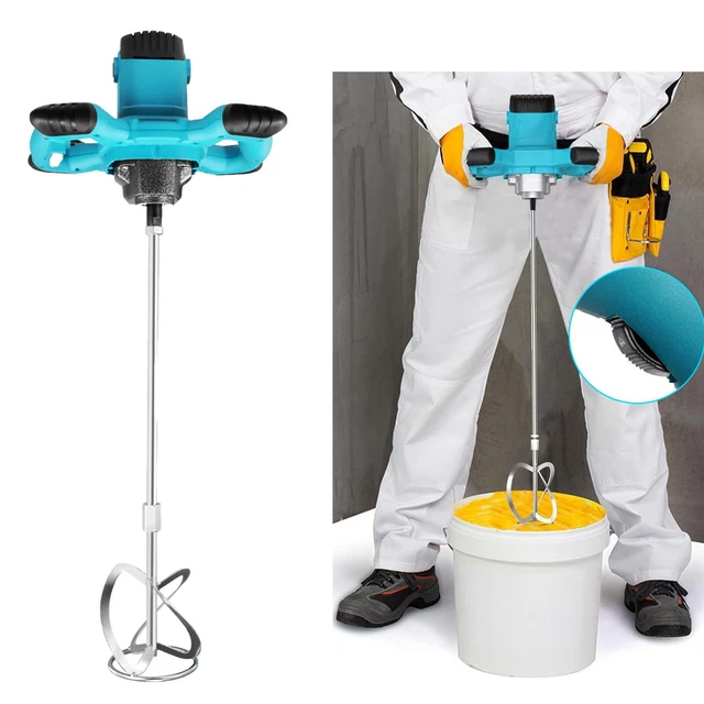 PROFI MÖRTELRÜHRER RÜHRWERK Rührgerät Zementrührer 3500 Watt inkl. Rührer 120mm EUR 45,49 ...