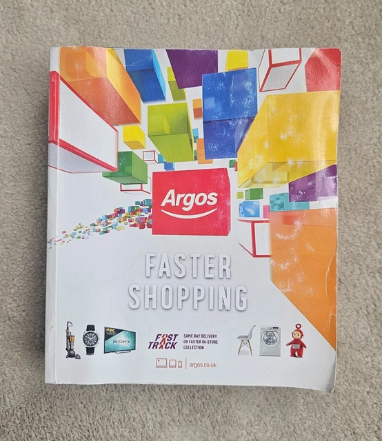 ARGOS CATALOGUE SPRING Summer 2016 Retro Shopping Nostalgia High Street ...