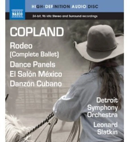 COPLAND SLATKIN DETROIT Symphony Orchestra - Rodeo Dance New Bluray EUR ...