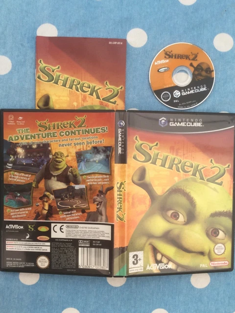 🌟SHREK 2🌟NINTENDO GAMECUBE🌟COMPLETE🌟UK Seller 🌟Fast Uk🇬🇧Postage🌟 £9.95 ...