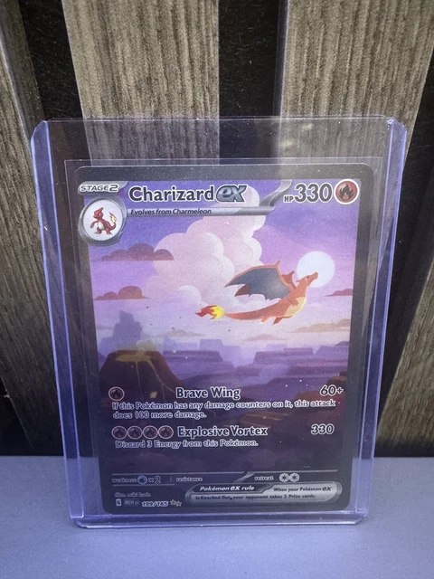 CHARIZARD EX 199/165 SIR Pokemon Card English Pokemon 151 Rare £198.32 ...