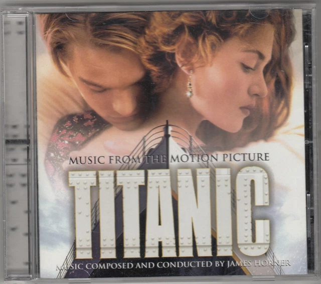RARE-TITANIC-1997-ORIGINAL MOVIE SOUNDTRACK-[L947]-15 Track-CD $24.95 ...