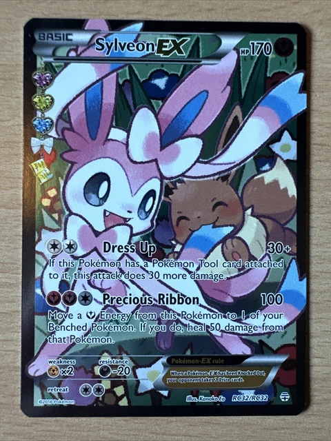 SYLVEON EX (FULL Art) - Générations : Radiant Collection #RC32 Carte ...