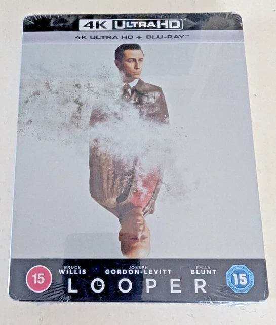 LOOPER - 4K Ultra HD Steelbook + Blu-ray Limited Edition £16.58 - PicClick UK