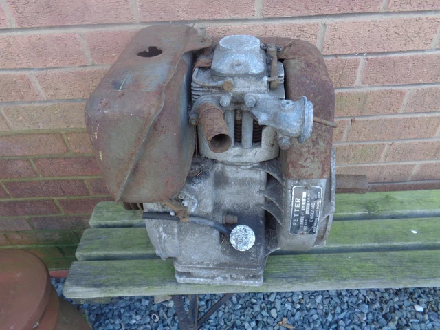 VINTAGE PETTER DIESEL Stationary Engine for Spares/ Repairs. £50.00 ...