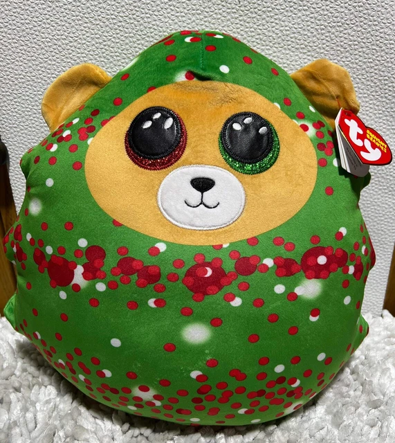 TY SQUISH-A-BOO SQUISHY Beanie 14" Christmas 2022 - Everett Tree £17.50 ...