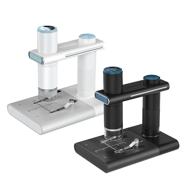 ADJUSTABLE MAGNIFICATION WIFI Microscope for Skin and Scalp Examination ...