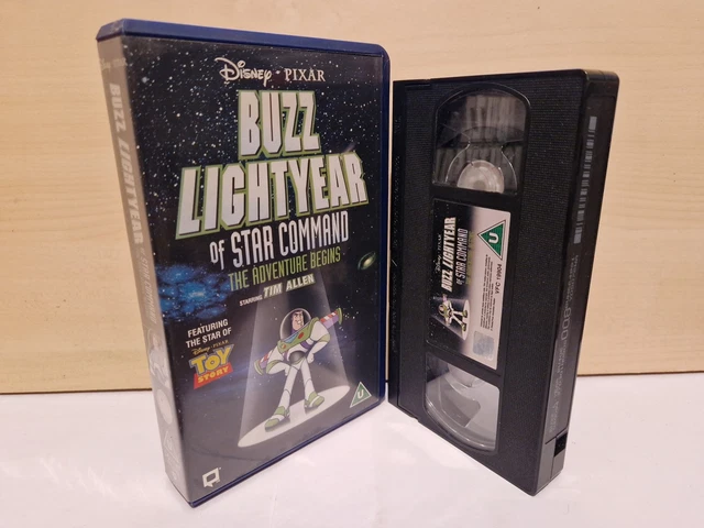BUZZ LIGHTYEAR OF Star Command - Walt Disney - PAL VHS Video Tape (A272 ...
