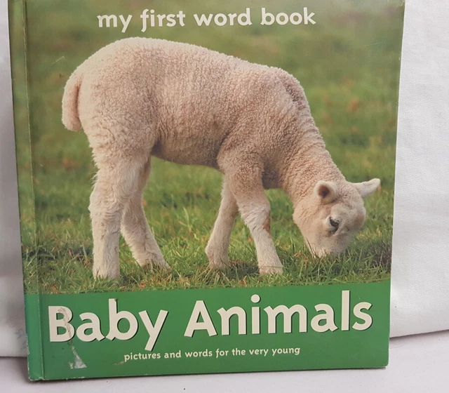 BABY ANIMALS MY First Word Board Book by Robert Frederick c2007 2-6 ...