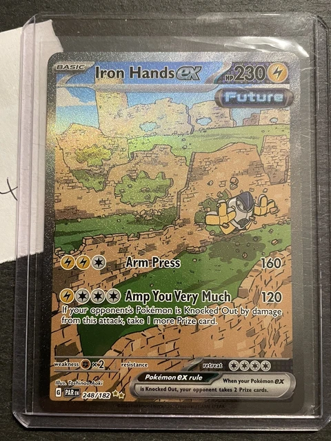 POKÉMON TCG IRON Hands ex Paradox Rift 248/182 Holo Special ...