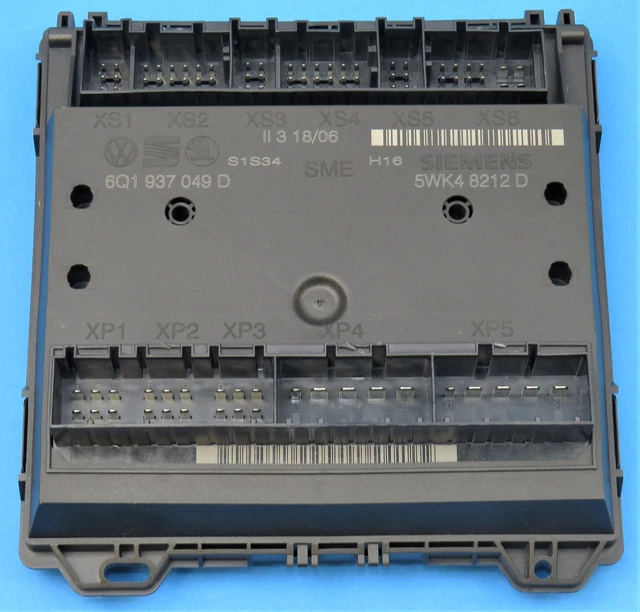 VW POLO ONBOARD Power Supply Control Module Unit 9N 6Q1937049D £79.99 ...