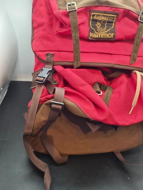 VINTAGE RETRO 70S 80s “Karrimor Jaguar III” Rucksack, DofE, Festival ...
