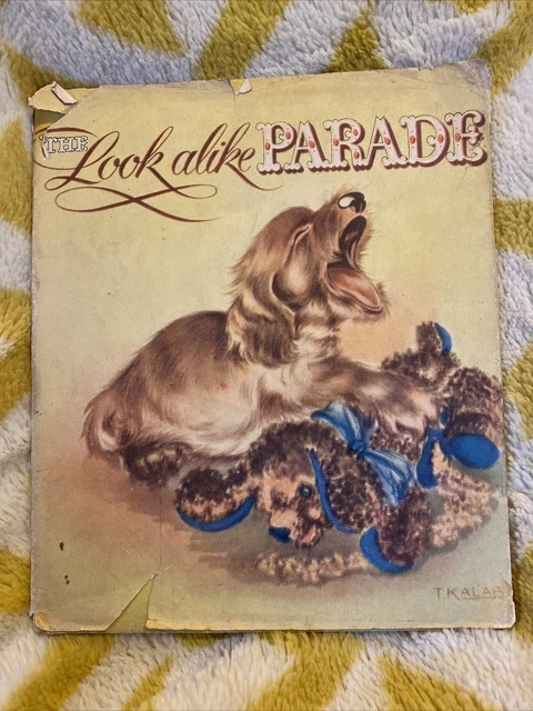 VINTAGE CHILDREN’S BOOK, 1945, The Look Alike Parade Great ...