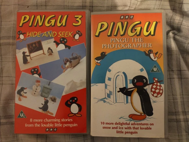 PINGU 3 - Hide And Seek And The Photographer VHS Bundle £7.50 - PicClick UK