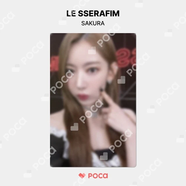 [LE SSERAFIM SAKURA] FEARLESS (version japonaise.) CARTE PHOTO Carte photo... EUR 5,69 - PicClick FR