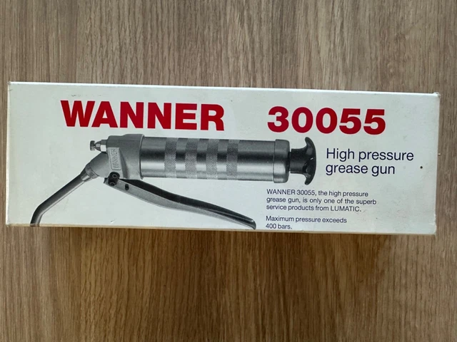 WANNER 30055 HIGH Pressure Grease Gun £29.84 - PicClick UK