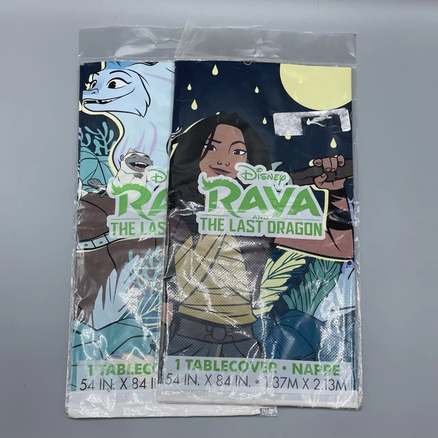 DISNEY RAYA The Last Dragon Plastic Table Cover 54 X 84 Tablecloth DISNEY RAYA The Last Dragon Plastic Table Cover 54 X 84 Tablecloth