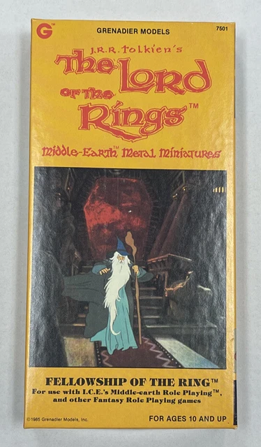 GRENADIER MODELS THE Lord Of The Rings Middle Earth Metal Miniatures ...