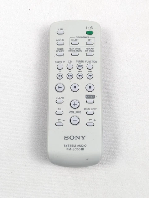 OEM RM-SC55 REMOTE Control For Sony System Audio MHC-EC55 EC77 CX99 HCD ...