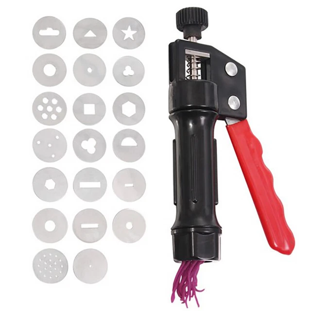 CRAFT CLAY EXTRUDER Fondant Kuchen Schleim Gebäck Pistole ...
