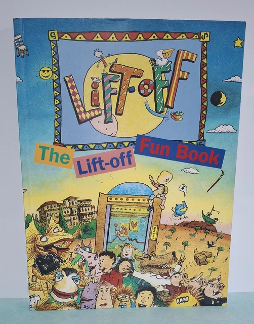 THE LIFT-OFF FUN Book (1993) ABC Kids TV Show EC Activity Colouring ...