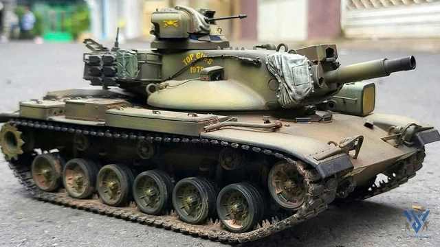 FERTIGES 1/35 M60A2 Patton AFV Club Realistic Tank Modell EUR 326,80 ...