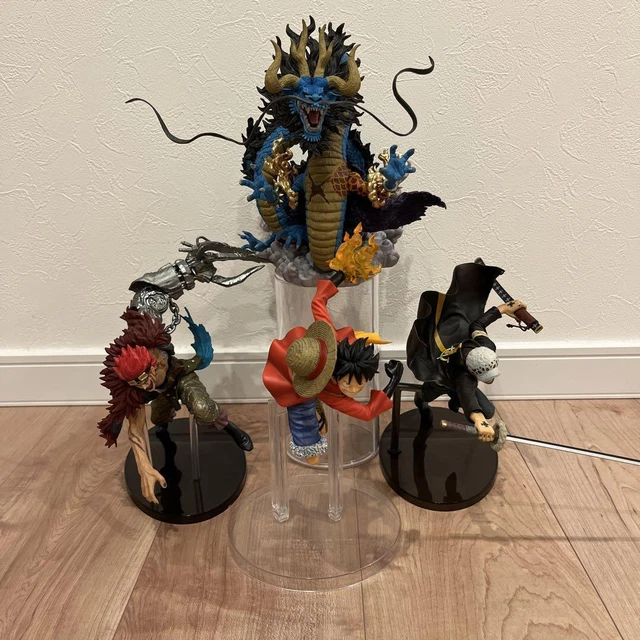 ONE PIECE FIGURE lot set 4 Ichiban kuji Luffy Kaidou Kid Trafalgar Law ...