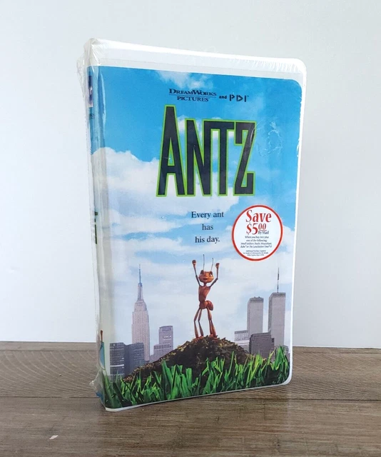 ANTZ VHS VIDEO Tape Dream Works Movie Clamshell Case, New Sealed, Ants £7.93 - PicClick UK