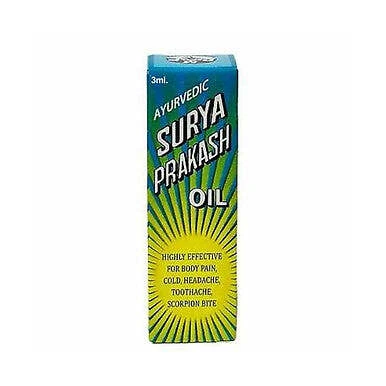SURYA PRAKASH OIL for severe Headache and migraine & body pain 3ml £8. ...