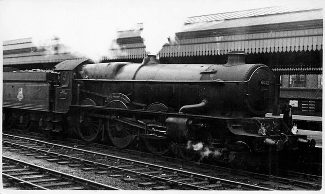 PHOTOGRAPH GWR 6002 King William IV Steam Locomotive Swindon Works (GWR ...