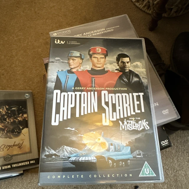 CAPTAIN SCARLET AND The Mysterions - Complete Collection ---- 6-disc ...