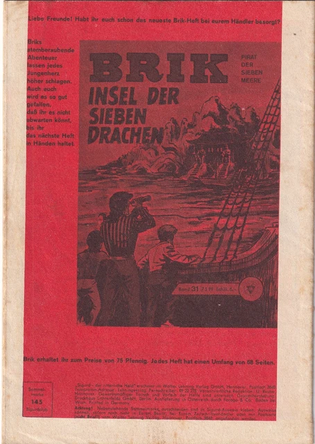 SIGURD GROSSBAND 145 Wäscher original Lehning Verlag EUR 5,00 - PicClick DE