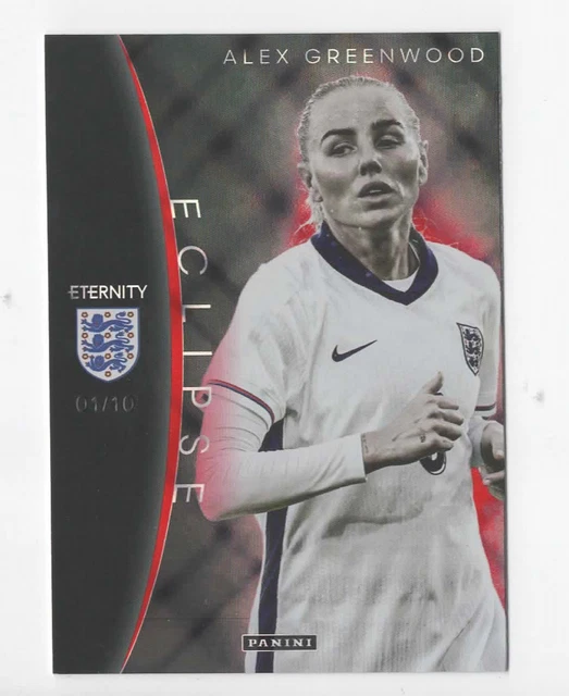 PANINI ETERNITY LIONESSES 2025 Alex Greenwood England Eclipse Red Red ...