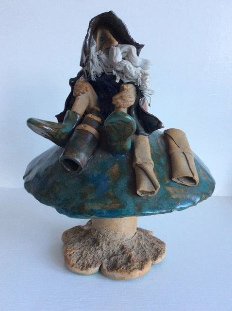 RARE EARLY BERNARD Pearson Clarecraft Wizard Astronomer on Toadstool £ ...