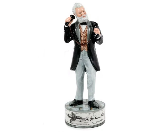 ROYAL DOULTON ALEXANDER Bell Figurine 5052 Pioneers Collection Boxed ...