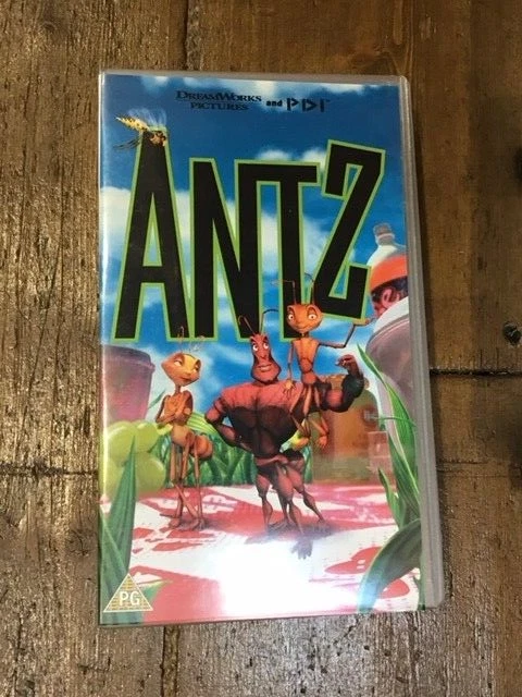 ANTZ BY DREAMWORKS Pictures PG VHS PAL Video Tape 2002 £5.92 - PicClick UK