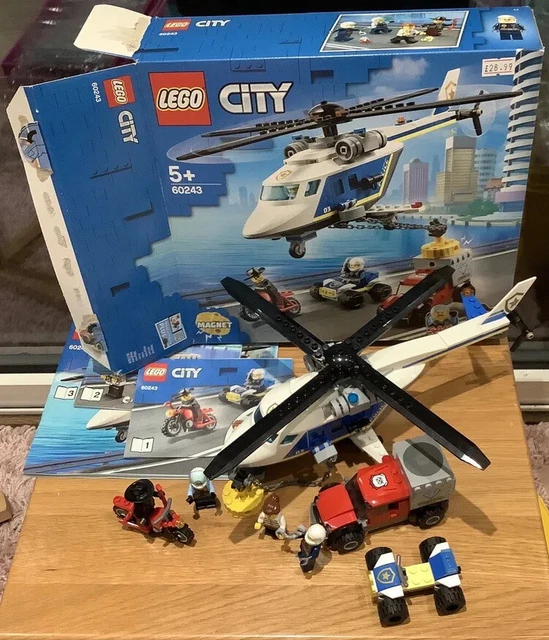 LEGO CITY POLICE Helicopter Chase (60243) £12.99 - PicClick UK