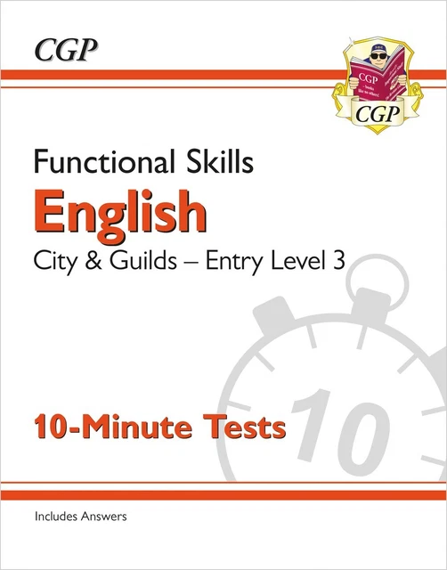FUNCTIONAL SKILLS ENGLISH City & Guilds Entry Level 3 - 10-Minute Test ...