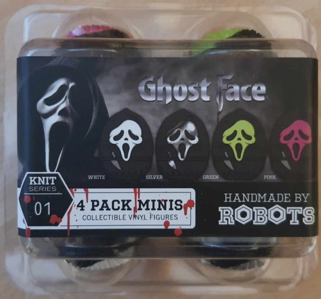 SCREAM GHOST FACE 4 Pack Minis Eggs Knit Series Vinyl Figure Made By ...