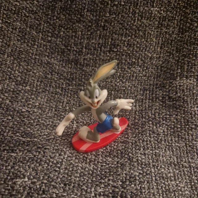 FREERIDERS WARNER BROS Looney Tunes - BUGS BUNNY Surfer Surfing Figure ...