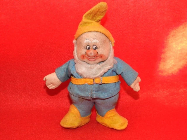 CHAD VALLEY 1938 Rare Walt Disney's Snow White & The 7 Dwarfs 6" Happy ...