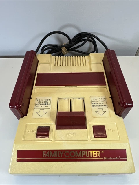 NINTENDO 任天堂 FAMICOM FC Console With Game * Read Desc * HVC-001 HST ...