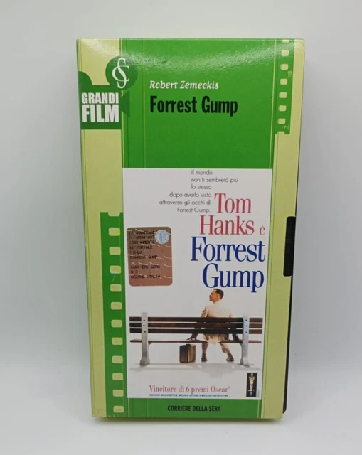 FOREST GUMP CON Tom Hanks VHS EUR 7,90 - PicClick IT