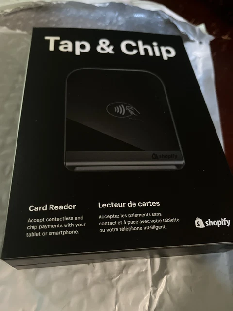 SHOPIFY TAP AND Chip Card Reader - NEW UNOPENED $20.00 - PicClick