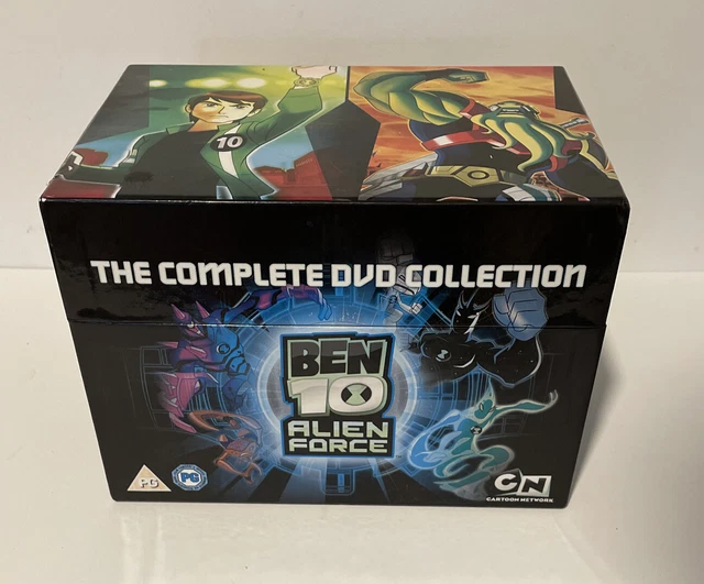 BEN 10 ALIEN Force - Complete Cartoon Network Collection 9 Disc Box Set ...