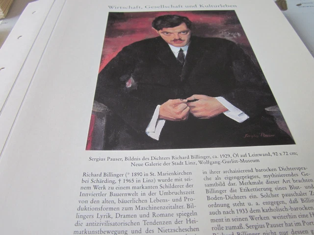 OBERÖSTERREICH ARCHIV 3 3059 Richard Billinger 1929 Sergius Pauser EUR ...