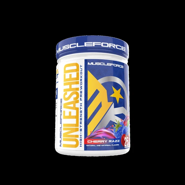 MUSCLEFORCE DEFIANT *UNLEASHED* (25 SVG) pre-workout limited christmas ...