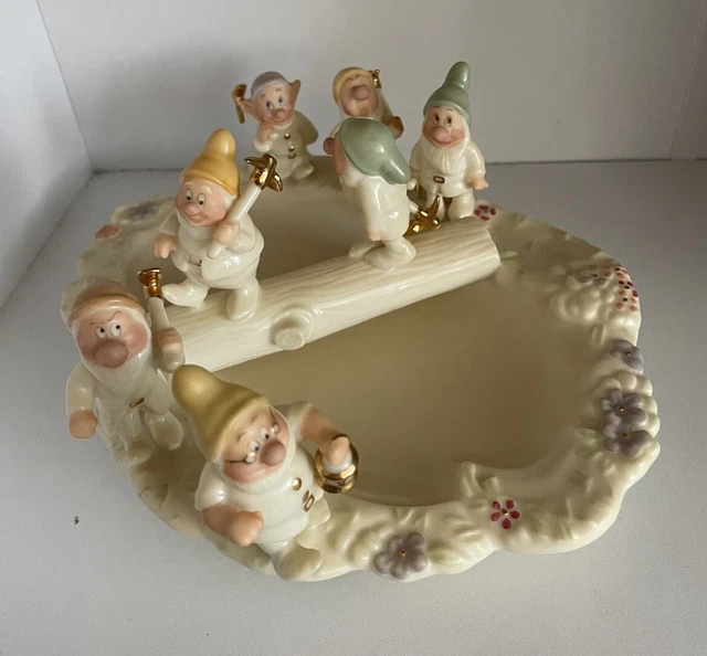 LENOX DISNEY &HEIGH-HO& Candy Dish Snow White and the Seven Dwarfs £69. ...