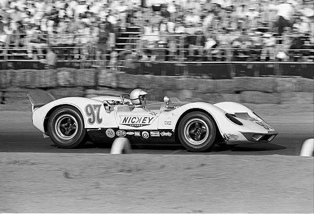 CHARLIE HAYES DRIVES The Mclaren Elva Mk.1 1965 Motor Racing Old Photo ...